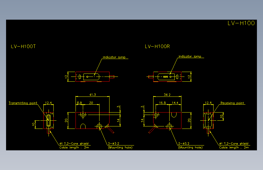 基恩士lv_h110_cad_kc图纸模型_AotuCAD dxf_模型图纸下载 – 懒石网