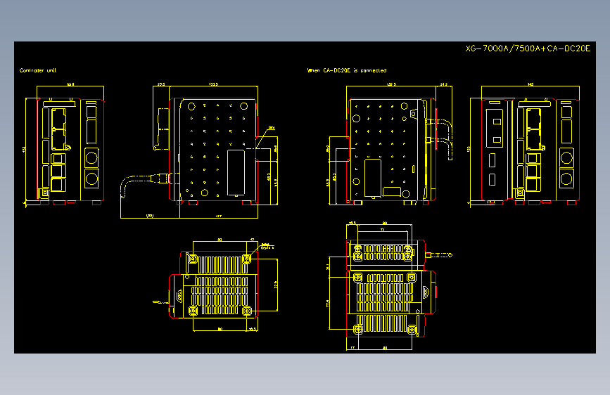 基恩士xg7000_cad_kc图纸模型_AotuCAD dxf_模型图纸下载 – 懒石网