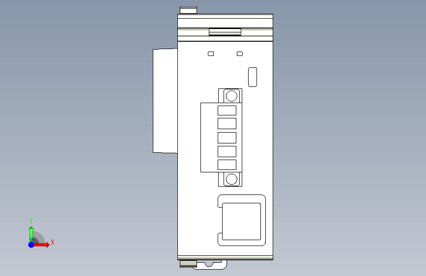 基恩士KV-DN20_kc图纸模型_IGES_模型图纸下载 – 懒石网