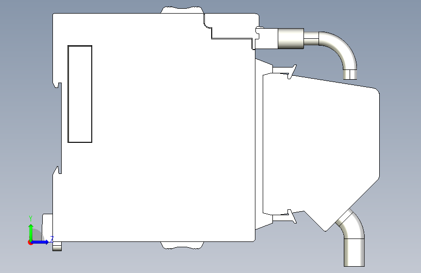 基恩士KV-H20S_kc图纸模型_IGES_模型图纸下载 – 懒石网