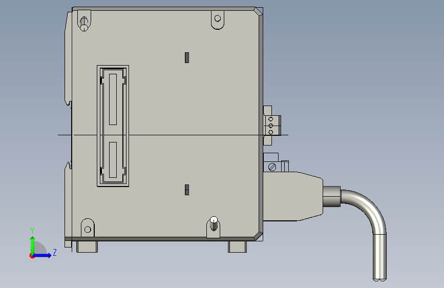 基恩士LK-HA100_kc图纸模型_IGES_模型图纸下载 – 懒石网