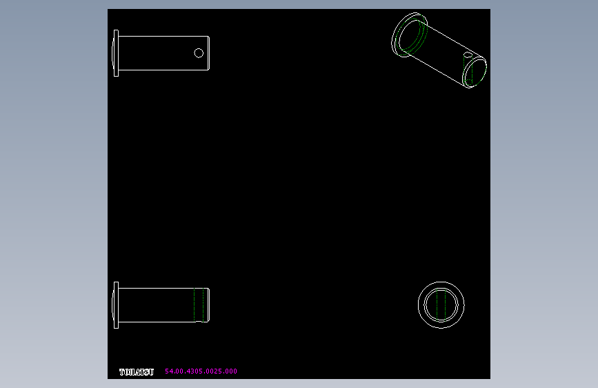 連結梢(不銹鋼)34.,54.-2D多系列多零件图纸模型_AotuCAD dxf_模型图纸下载 – 懒石网
