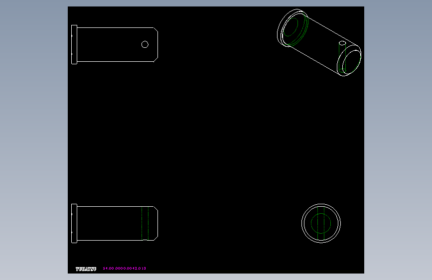 連結梢34.,54.-2D多系列多零件图纸模型_AotuCAD dxf_模型图纸下载 – 懒石网
