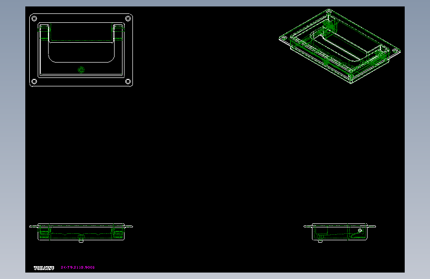 盤式取手SK-2D多系列多零件图纸模型_AotuCAD dxf_模型图纸下载 – 懒石网