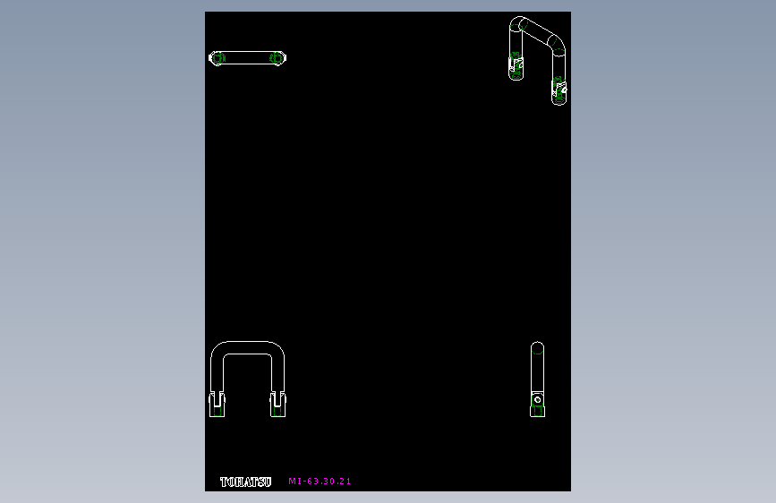 取手MI,MK-2D多系列多零件图纸模型_AotuCAD dxf_模型图纸下载 – 懒石网