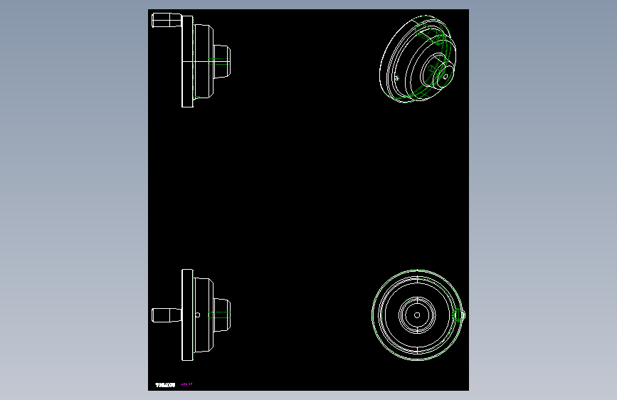 手輪(安裝重力指示器用)SHK-2D多系列多零件图纸模型_AotuCAD dxf_模型图纸下载 – 懒石网