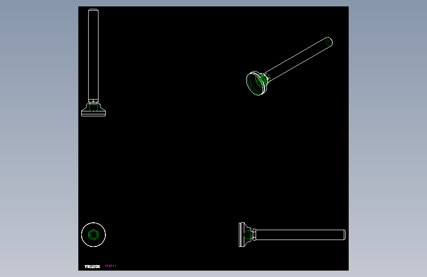 水平調整腳座(SUS製)LSA40-SUS-2D多系列多零件图纸模型_AotuCAD dxf_模型图纸下载 – 懒石网
