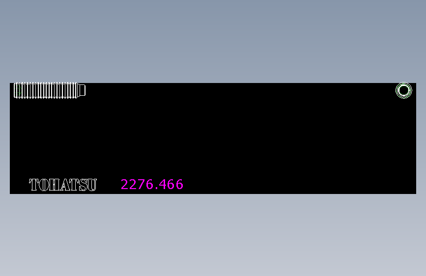 推力螺絲(銅頭)2276-2D多系列多零件图纸模型_AotuCAD dxf_模型图纸下载 – 懒石网