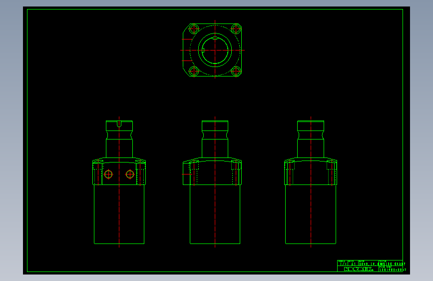 LHS1050-SR-F多系列多零件图纸模型_AotuCAD dxf_模型图纸下载 – 懒石网