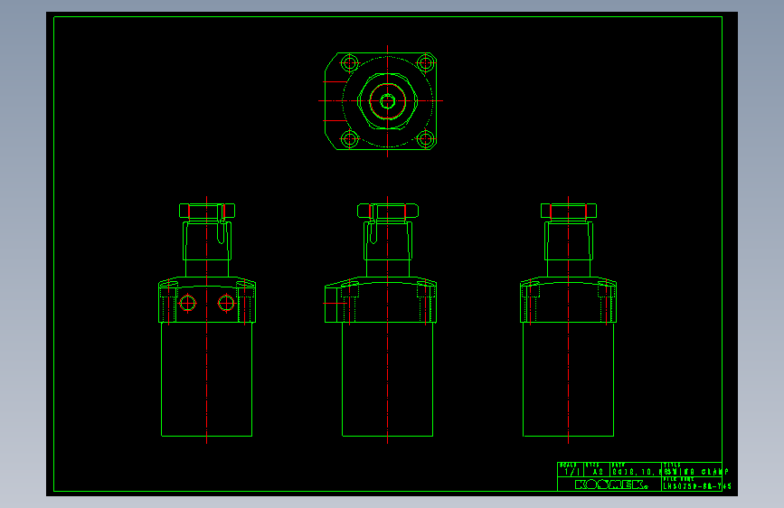 LHS0750-SR-Y45多系列多零件图纸模型_AotuCAD dxf_模型图纸下载 – 懒石网