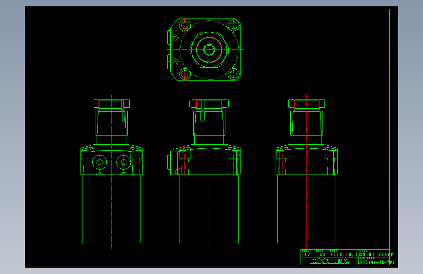 LHS0900-CR-Y60多系列多零件图纸模型_AotuCAD dxf_模型图纸下载 – 懒石网