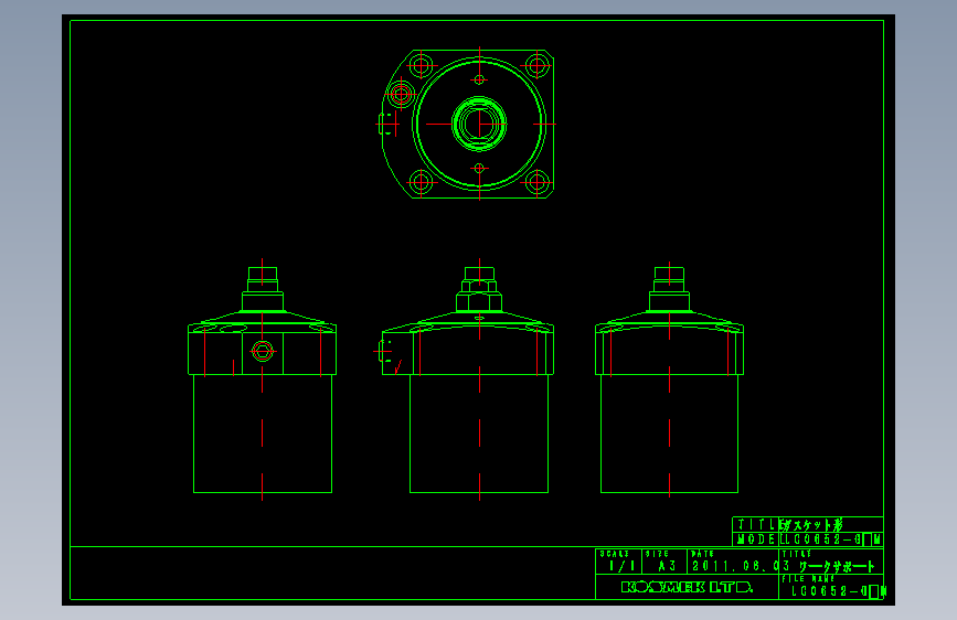 KOSMEKLC0652-GxM多系列多零件图纸模型多系列多零件图纸模型_AotuCAD dxf_模型图纸下载 – 懒石网