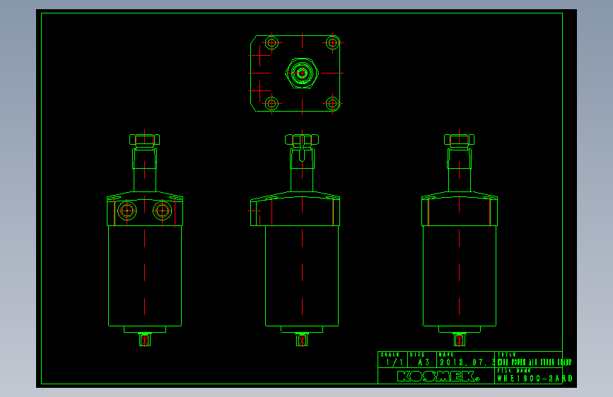 KOSMEKWHE1600-2ARD多系列多零件图纸模型多系列多零件图纸模型_AotuCAD dxf_模型图纸下载 – 懒石网
