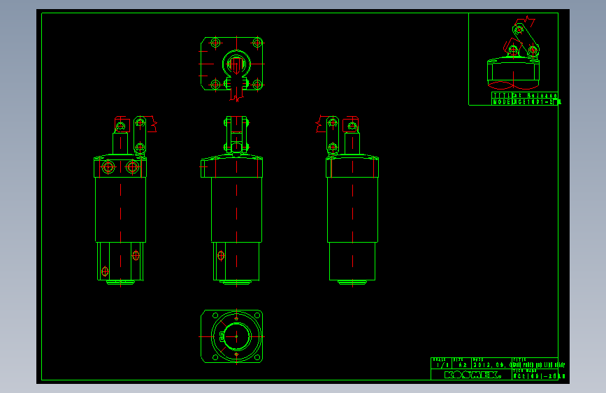 KOSMEKWCE1601-2SRN多系列多零件图纸模型多系列多零件图纸模型_AotuCAD dxf_模型图纸下载 – 懒石网