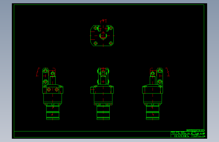 KOSMEKLKA0750-SLM_rev1多系列多零件图纸模型_AotuCAD dxf_模型图纸下载 – 懒石网