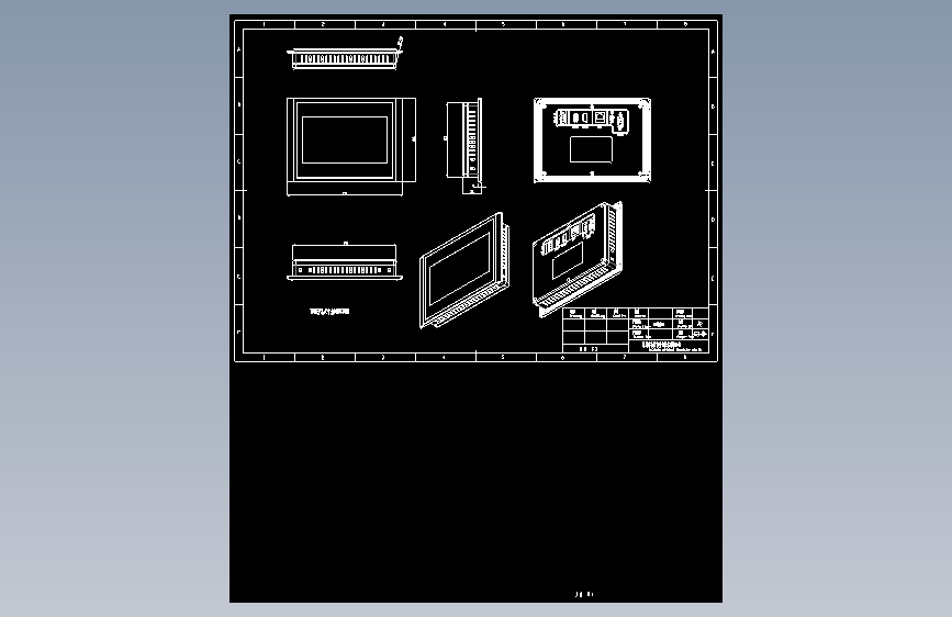 CTS6 T07I-CH020&CTS6 T07I-CH030_AutoCAD 2000_模型图纸下载 – 懒石网