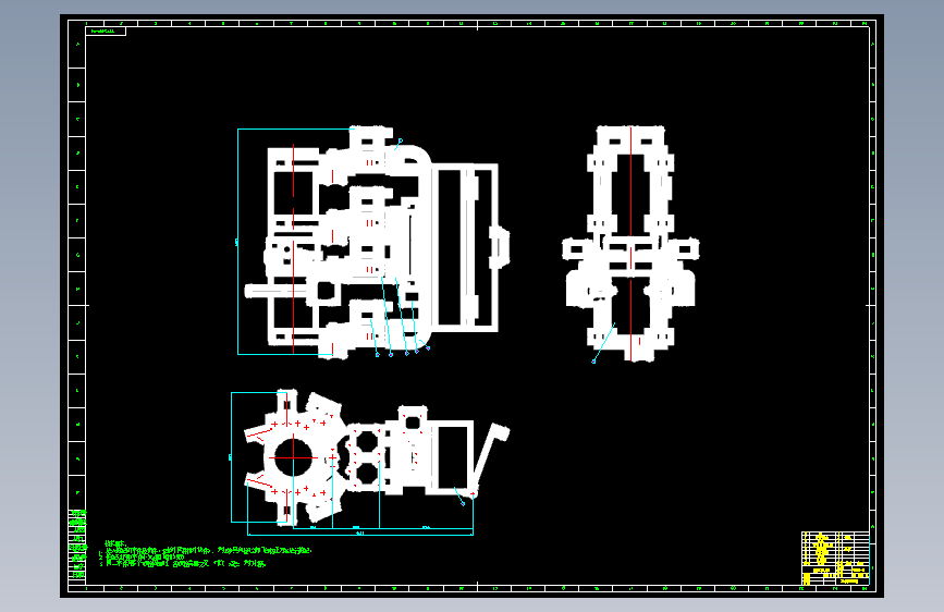 爬杆清洁机器人设计资料含CAD+说明书_AutoCAD 2000_模型图纸下载 – 懒石网