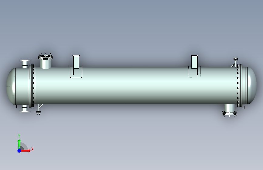 换热器ug图__装配图&零件图_Parasolid_模型图纸下载 – 懒石网