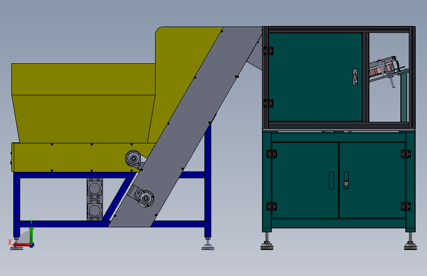 自动理瓶机含三维+CAD图纸_SOLIDWORKS_模型图纸下载 – 懒石网