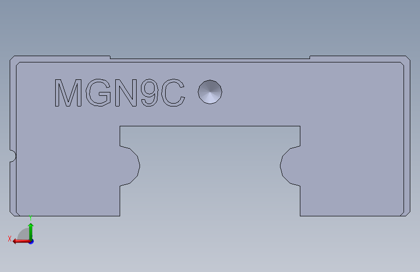 上银直线滑轨-MGN9C 滑块_SOLIDWORKS 2015_模型图纸下载 – 懒石网