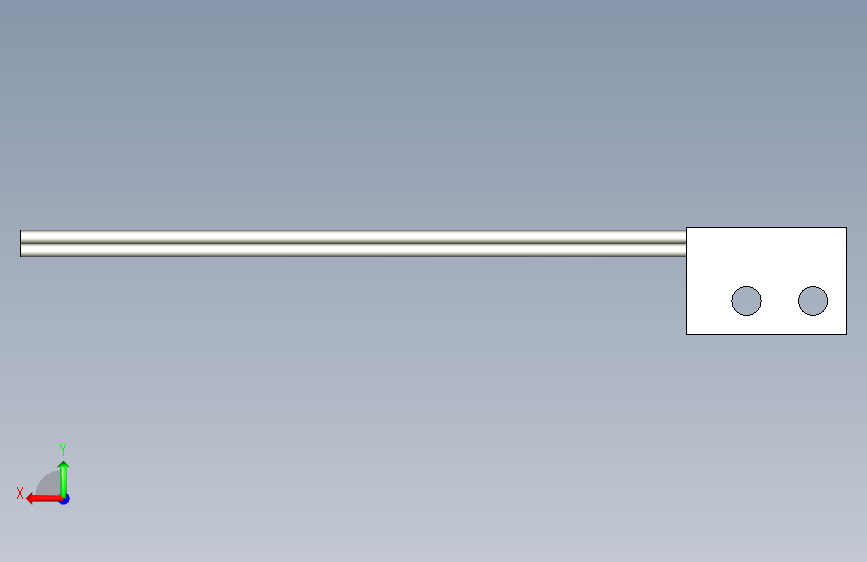 支架光纤_漫反射型FR-W18_STEP_模型图纸下载 – 懒石网
