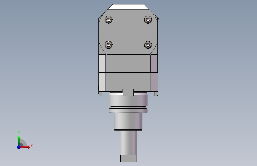 CAPTO C4九十度动力刀座_SOLIDWORKS 2021_模型图纸下载 – 懒石网