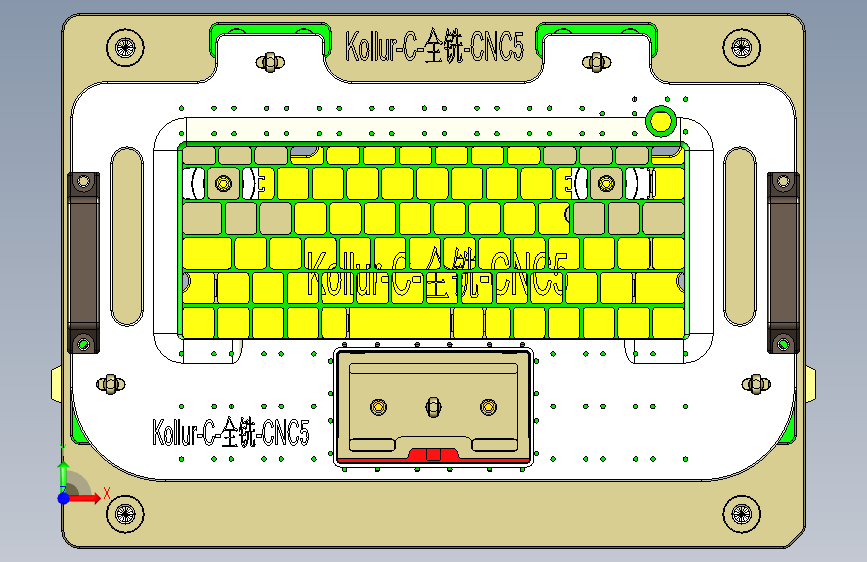 Kollur-C-QX-CNC5-170311_UG NX 8_模型图纸下载 – 懒石网