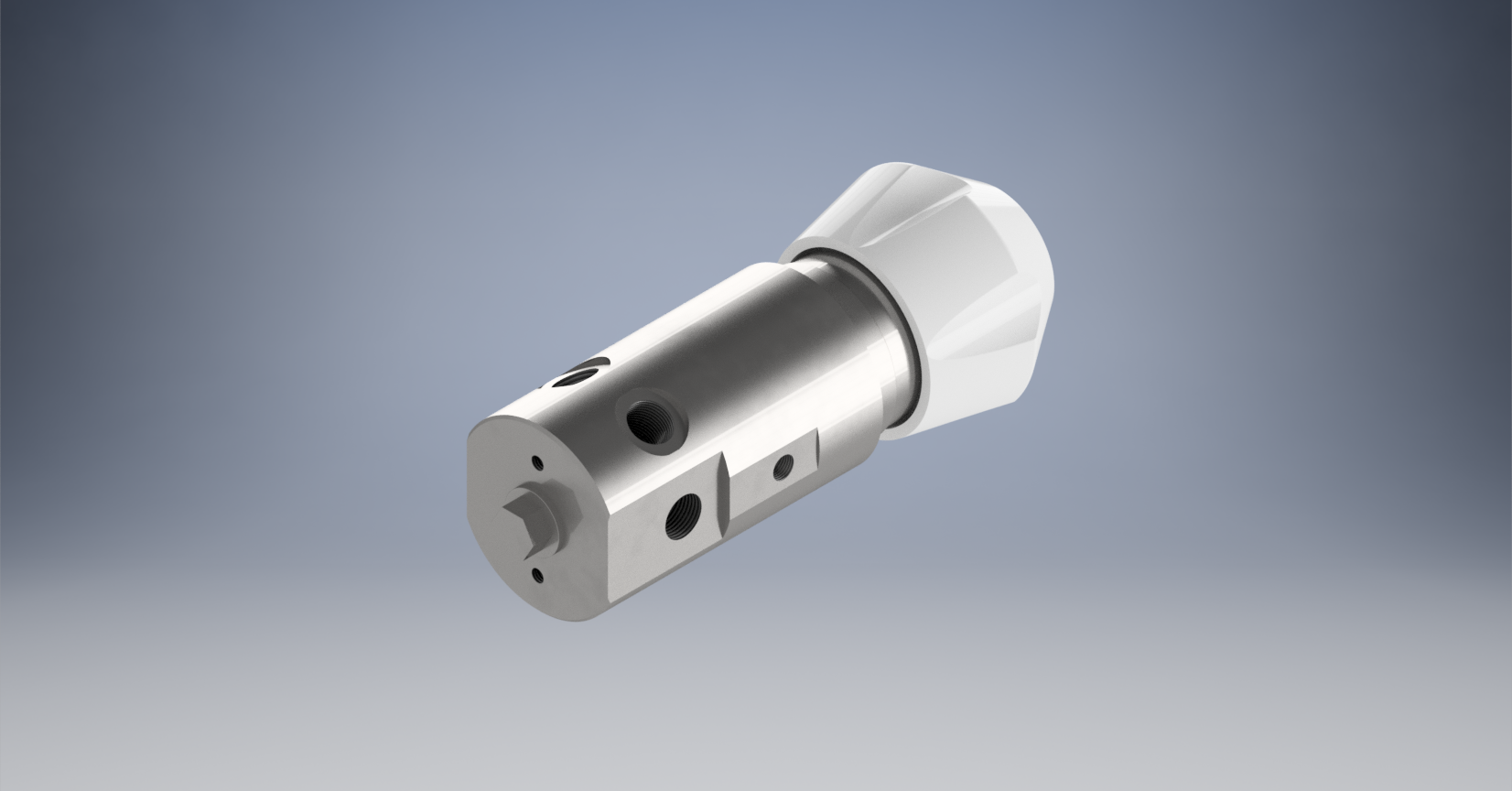 压力调节器J50-C-B9-E2-V-N-V_STEP_模型图纸下载 – 懒石网