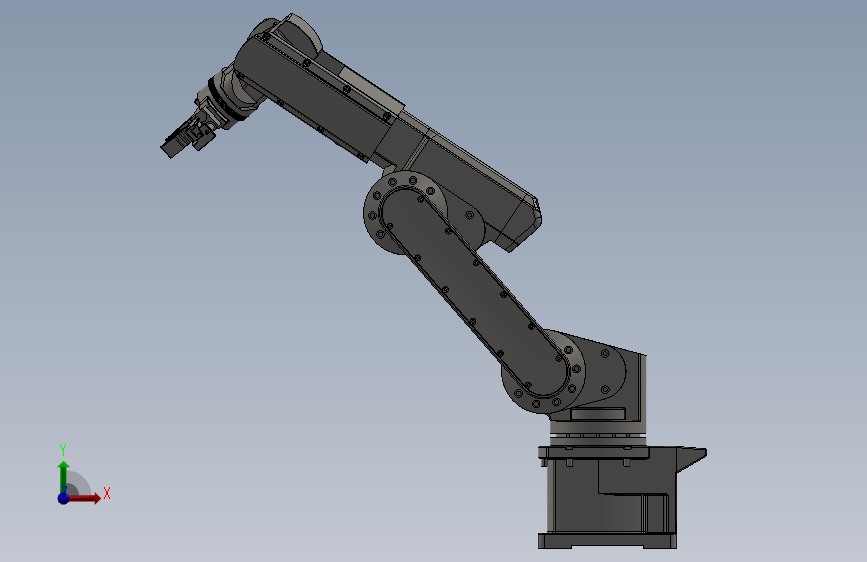 Robot-arm2加持机械臂3D数数图纸 Solidworks设计_SOLIDWORKS 2018_模型图纸下载 – 懒石网