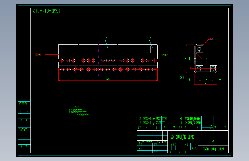 GGD通用件图_AutoCAD 2000_模型图纸下载 – 懒石网