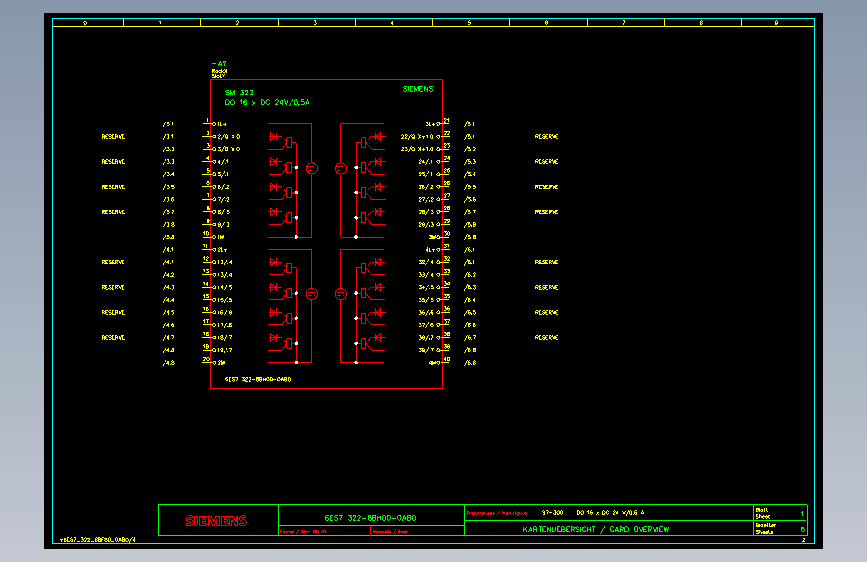 西门子S7-300 AUTO CAD_AotuCAD dxf_模型图纸下载 – 懒石网