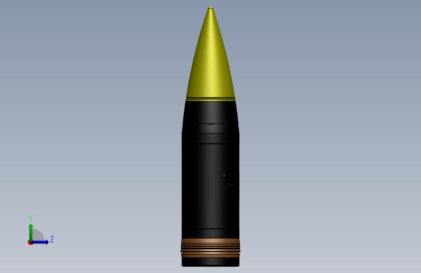 Mark8 Mod1超重型APCBC炮弹_SOLIDWORKS 2017_模型图纸下载 – 懒石网