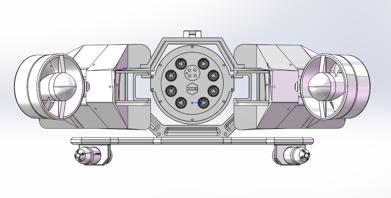 ROV-BG320无人机_SOLIDWORKS 2020_模型图纸下载 – 懒石网