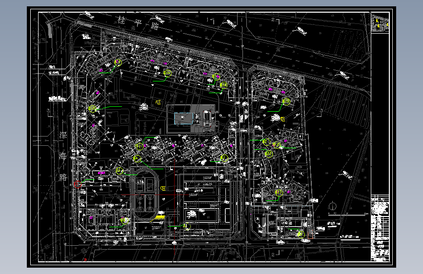 E0-电力总平面_AutoCAD 2004_模型图纸下载 – 懒石网