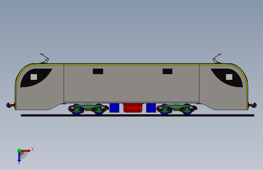 轨道交通_交通运输_SOLIDWORKS_模型下载 – 懒石网