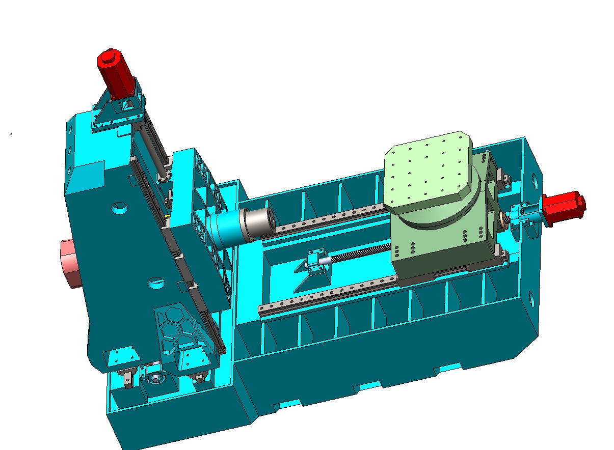 D0272-卧式加工中心三维数模三维SW2017带参_SOLIDWORKS 2017_模型图纸下载 – 懒石网