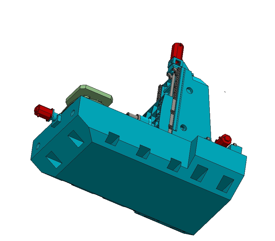 D0272-卧式加工中心三维数模三维SW2017带参_SOLIDWORKS 2017_模型图纸下载 – 懒石网