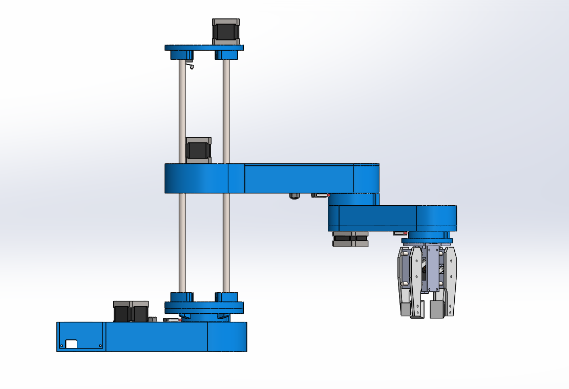 SCARA机械臂模型1089067===100_SOLIDWORKS 2020_模型图纸下载 – 懒石网
