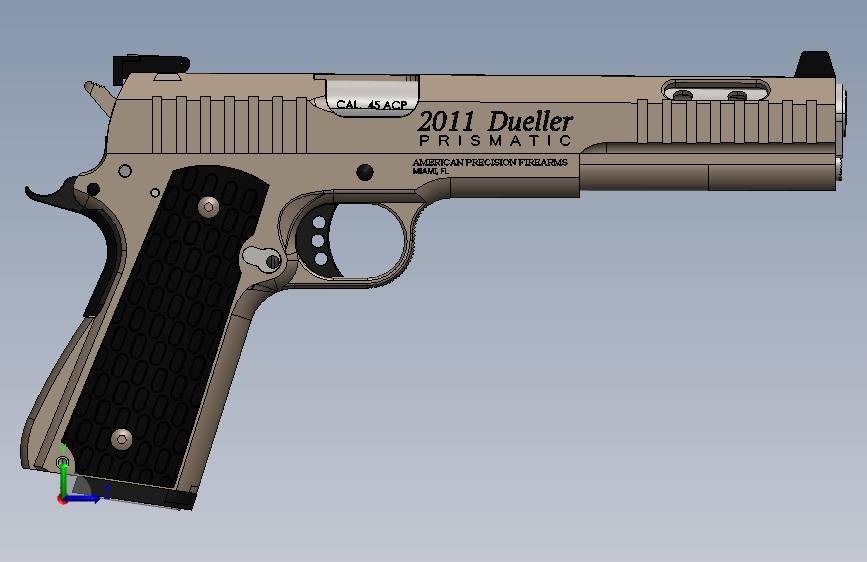 AF2011-gun_SOLIDWORKS 2022_模型图纸下载 – 懒石网