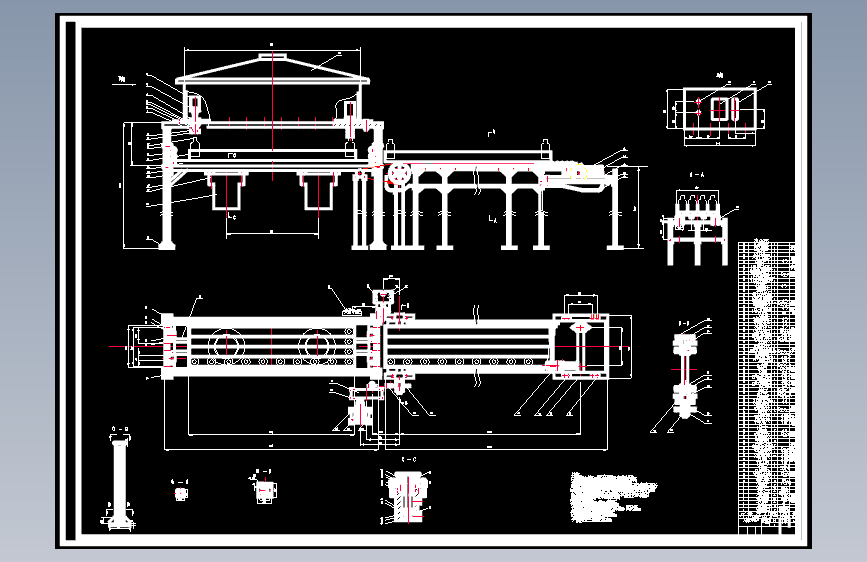自动液体灌装机CAD+说明书_AutoCAD 2000_模型图纸下载 – 懒石网