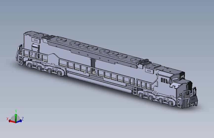 轨道交通_交通运输_SOLIDWORKS_模型下载 – 懒石网