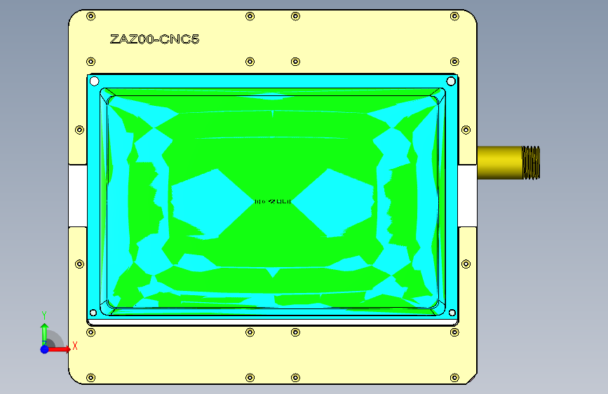 ZAZ00-A-笔记本CNC工装夹具三维模型CNC5-0520_UG NX 8_模型图纸下载 – 懒石网