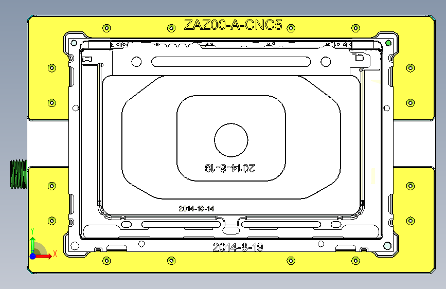 ZAZ00-A-笔记本CNC工装夹具三维模型CNC5-1023_UG NX 8_模型图纸下载 – 懒石网