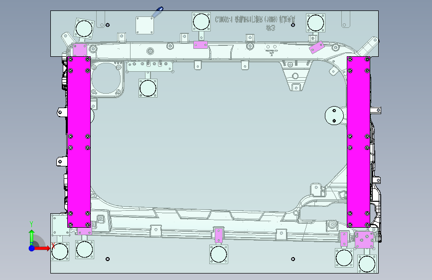奇瑞JH11门板 R机加夹具_Parasolid_模型图纸下载 – 懒石网