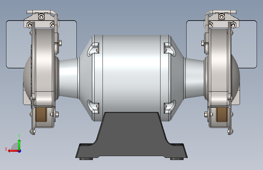 双砂轮打磨机bench-grinder-solidworks2009-2014_SOLIDWORKS 2014_模型图纸下载 – 懒石网
