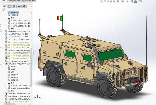 军用器械_SOLIDWORKS_模型下载 – 懒石网