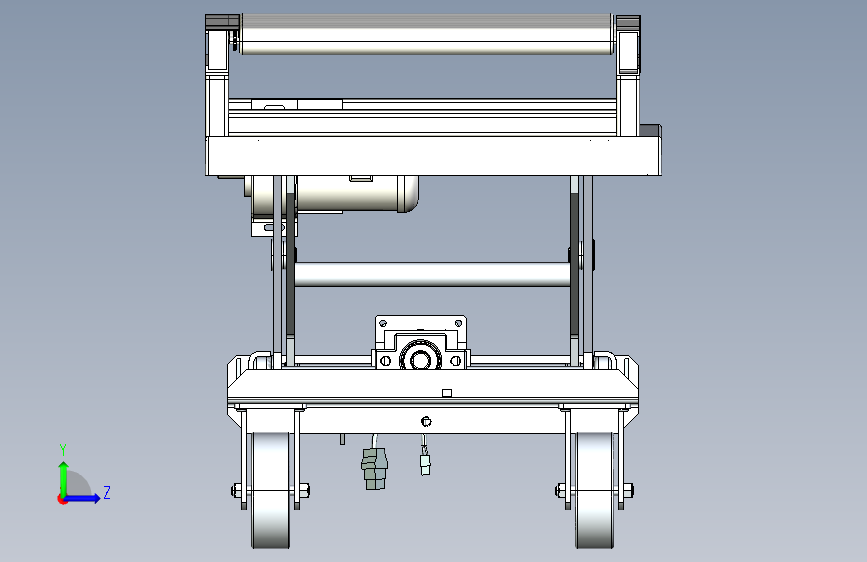 剪叉式升降滚筒线设计_ _模型图纸下载 – 懒石网