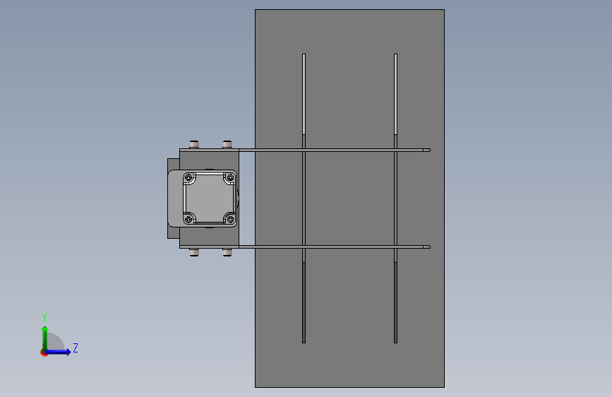 Z1517-滚珠丝杠升降机构三维SW2017带参_SOLIDWORKS 2017_模型图纸下载 – 懒石网