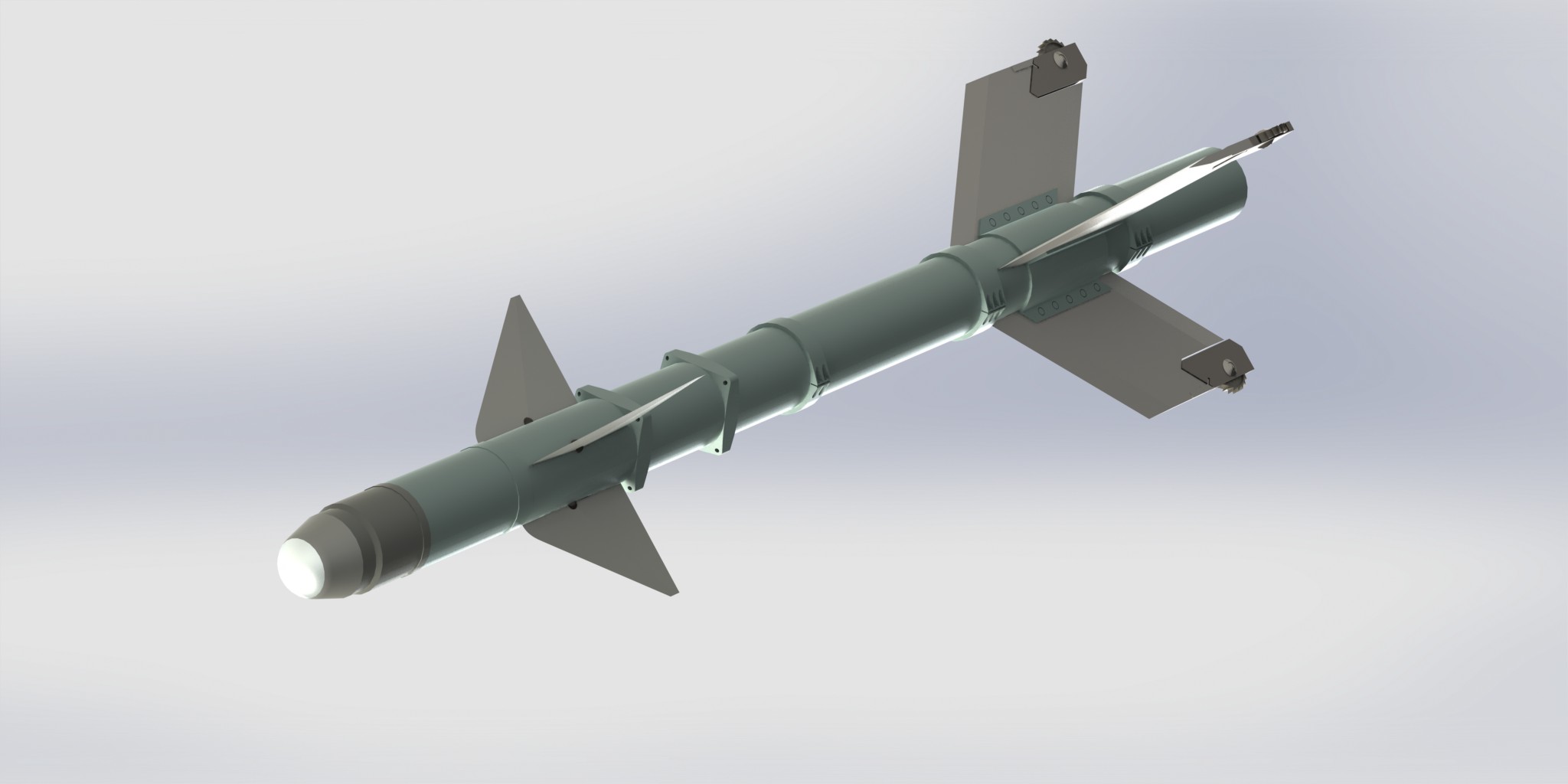 X0458-PL-8B空空导弹三维SW2012带参+==555683=10_SOLIDWORKS 2012_模型图纸下载 – 懒石网