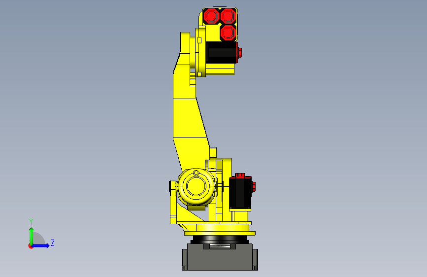 30-fanuc r2000ia 165f (STP)_STEP _模型图纸下载 – 懒石网
